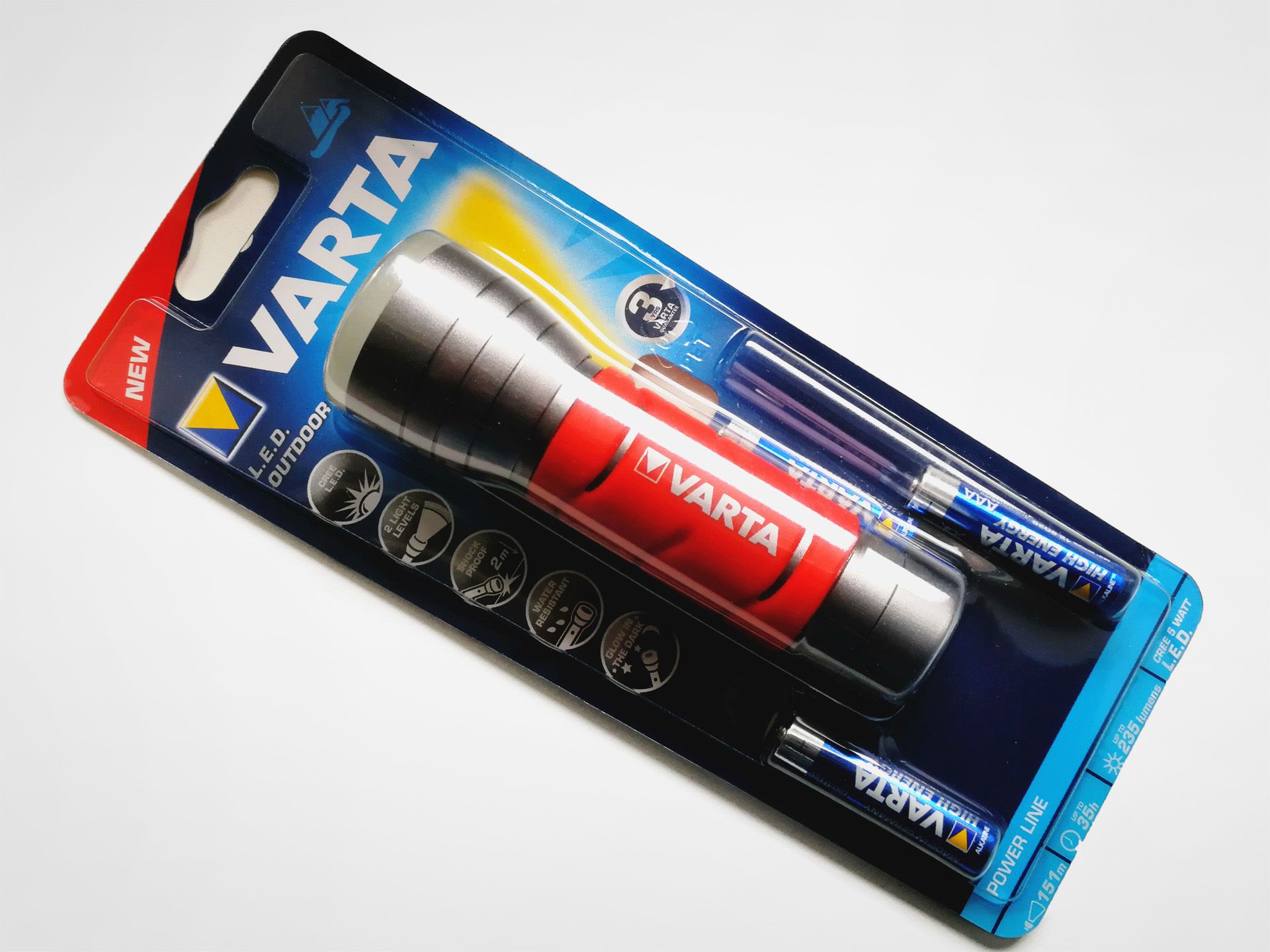 Neue Lampe im LED-Lampentest: LED OUTDOOR SPORTS FLASHLIGHT ...